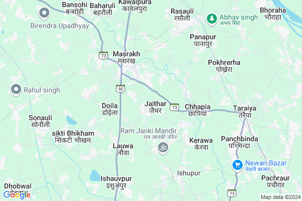 Jaithar Village , Isuapur Block , Saran District