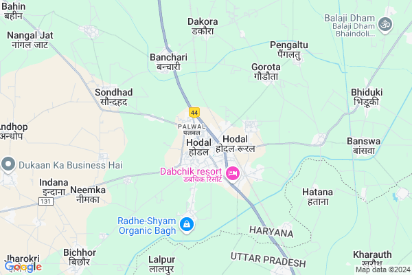 Hodal Town , Hodal Tehsil , Palwal District