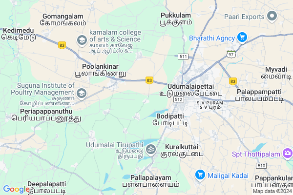 Kanakkampalayam Village , Udumalpet Block , Tiruppur District