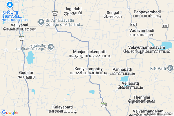 Kaniyalampatti Village , Kadavur Block , Karur District