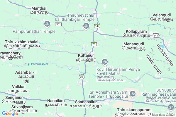 Poonthottam Village , Nannilam Block , Thiruvarur District