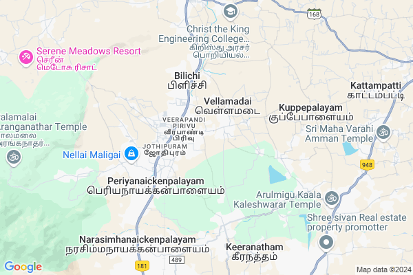 Veerapandi Village , Periyanayakkanpalayam Block , Coimbatore District