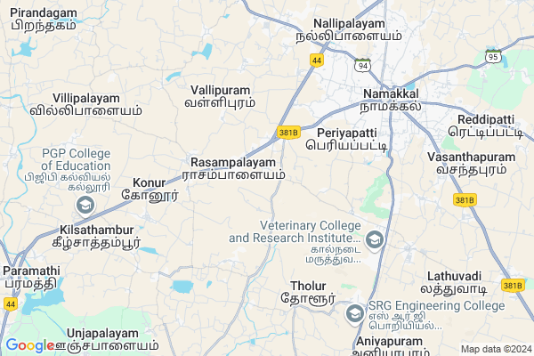 Thottipatti Village , Namakkal Block , Namakkal District