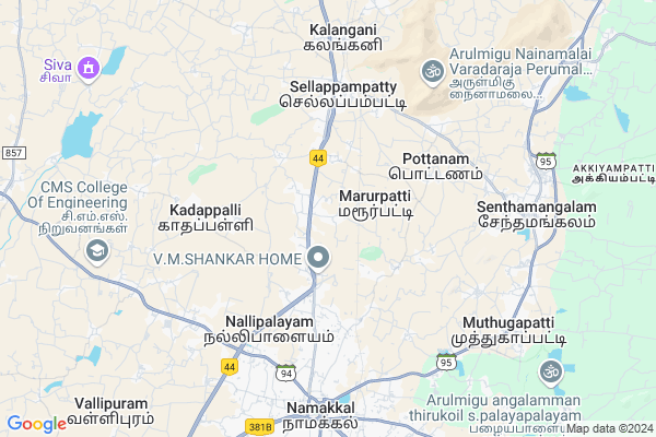 Karungalpalayam Village , Puduchatram Block , Namakkal District