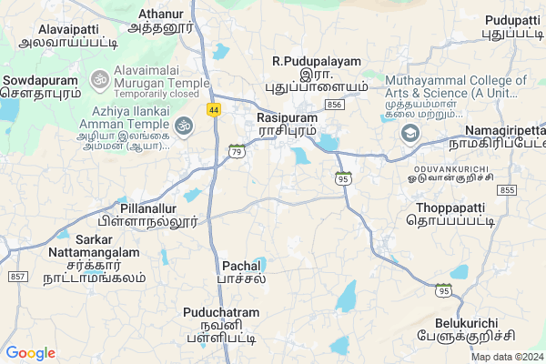 Rasipuram Town , Rasipuram Block , Namakkal District