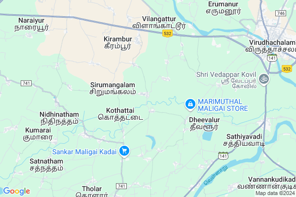 Kovilur Village , Nallur Block , Cuddalore District