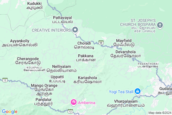 Pakkana Village , Gudalur Block , The Nilgiris District