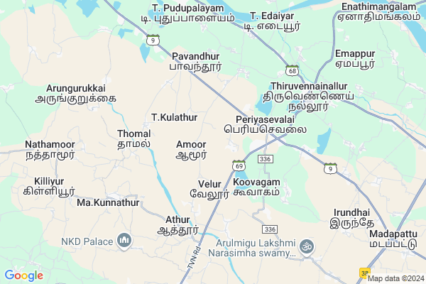 Amoor Village , Thiruvennainallur Block , Villupuram District