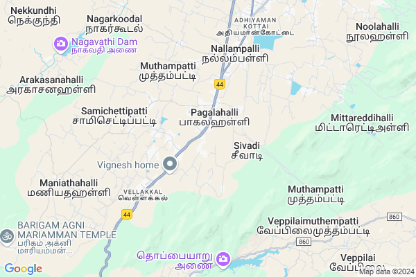 Palayampudur Village , Nallampalli Block , Dharmapuri District