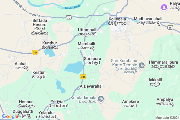 Surapura Village , Kollegala Taluk , Chamarajanagar District