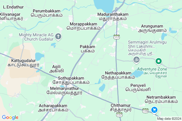 Pakkam Village , Madurantakam Block , Kanchipuram District