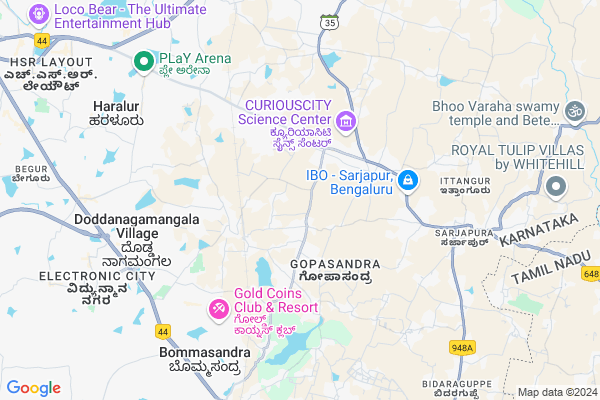 Chokkasandra Dommasandra Road, Chokkasandra Locality