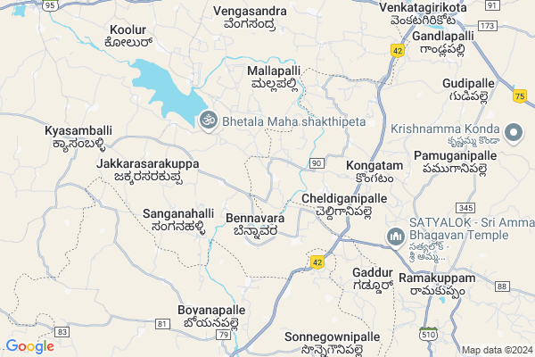 Konganapalle Village , Ramakuppam Mandal , Chittoor District