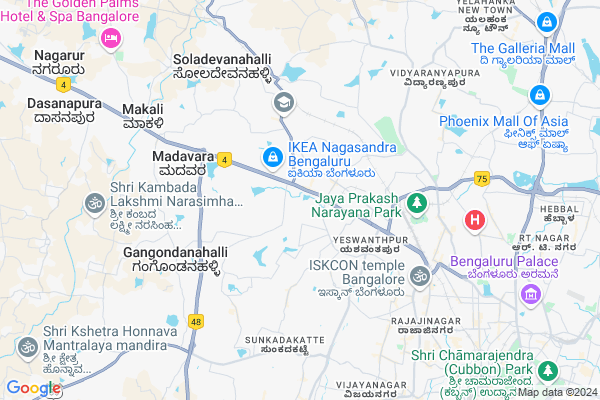 Nagasandra Main Road, Amaravathi Layout, Nagara Bavi ...