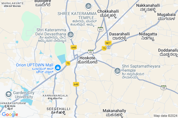 Hoskote City , Hoskote City , Bangalore Rural District