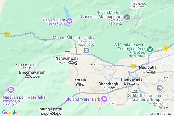 Ramireddipalle Village , Chandragiri Mandal , Chittoor District