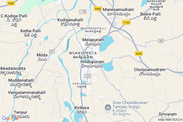 Hindupur Town , Hindupur Mandal , Anantapur District