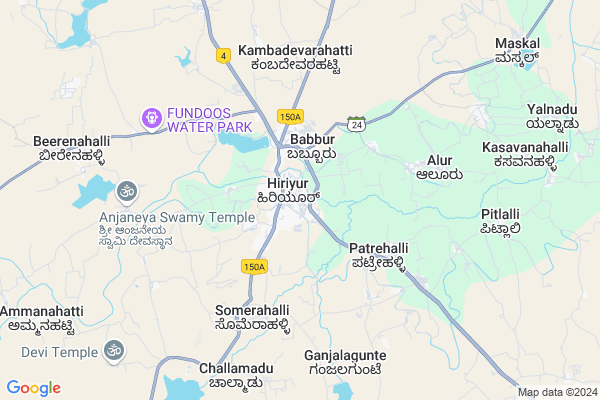 Hiriyur Town , Hiriyur Taluk , Chitradurga District