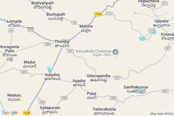 Gangadevi Palli Village , Thondur Mandal , Cuddapah District