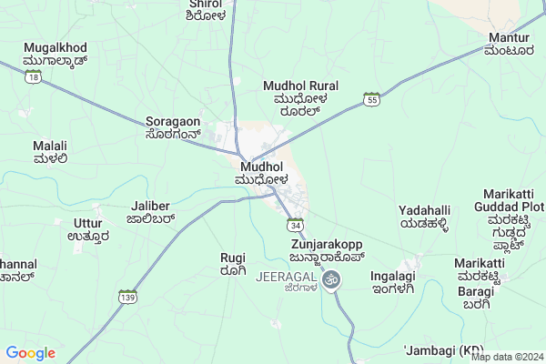 Mudhol Town , Mudhol Taluk , Bagalkot District