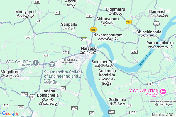 Narsapur Town , Narsapur Mandal , West Godavari District