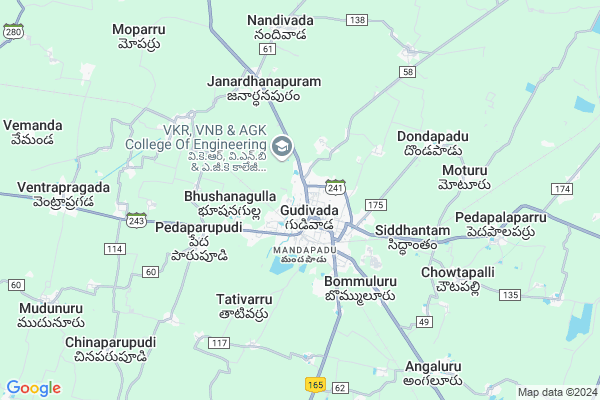 Gudivada Town , Gudivada Mandal , Krishna District