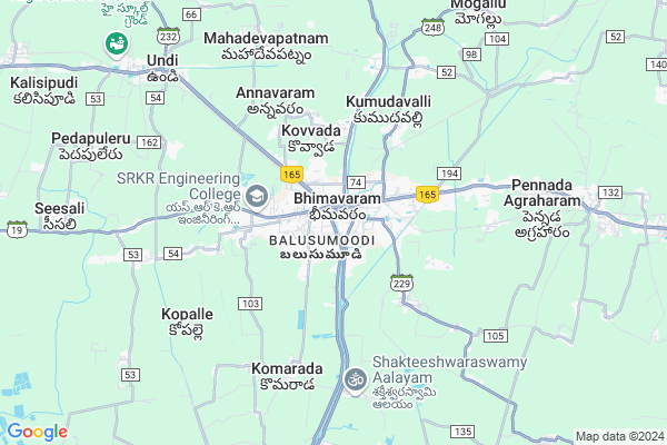 Bhimavaram Town , Bhimavaram Mandal , West Godavari District