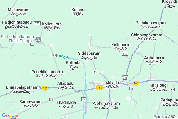 Siddapuram Village , Akividu Mandal , West Godavari District