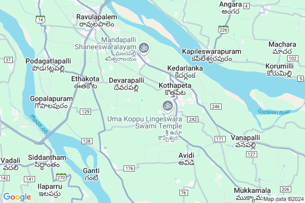 Kothapeta Town , Kothapeta Mandal , East Godavari District