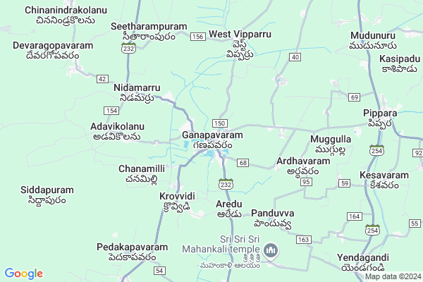 Ganapavaram Town , Ganapavaram Mandal , West Godavari District