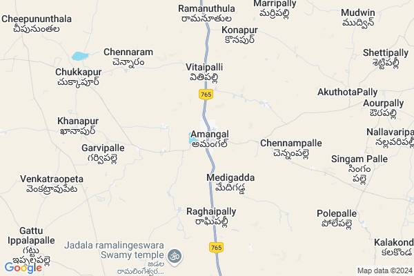 Amangal Town , Amangal Mandal , Mahbubnagar District