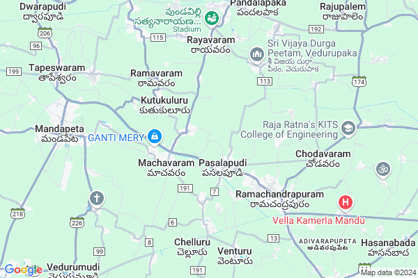 Rayavaram Town , Rayavaram Mandal , East Godavari District