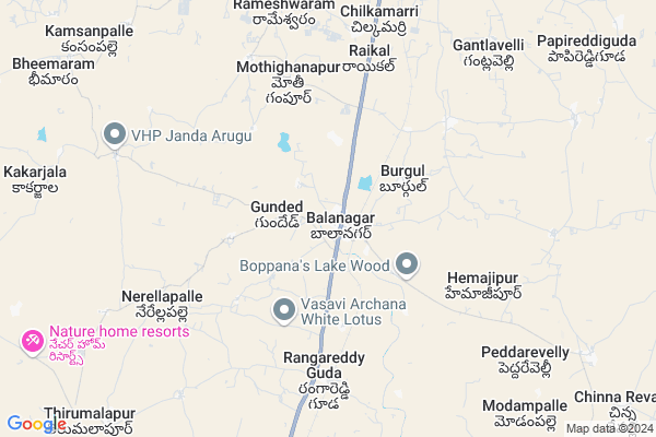 Balanagar Town , Balanagar Mandal , Mahbubnagar District