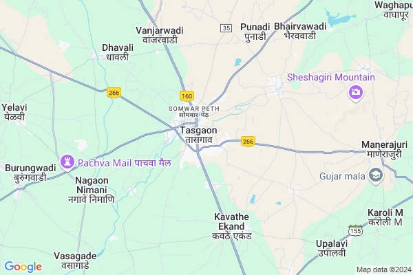 Tasgaon Town , Tasgaon Taluka , Sangli District
