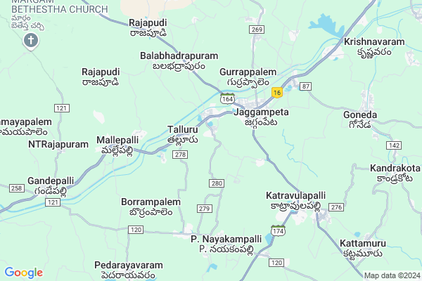 Jaggampeta Town , Jaggampeta Mandal , East Godavari District