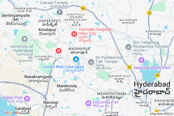Kavuri Hills Phase 1, Kavuri Hills, Guttala Begumpet Locality