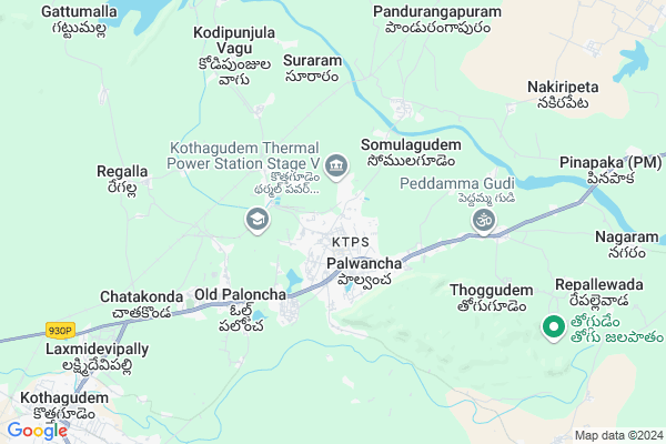 Palwancha Town , Palwancha Mandal , Khammam District