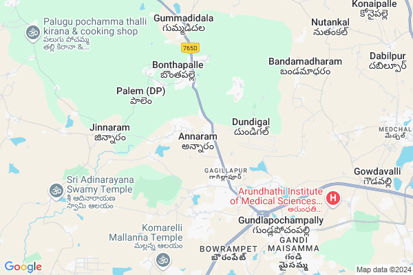 Annaram Village , Jinnaram Mandal , Medak District