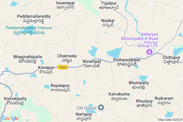 Nizampet Village , Ramayampet Mandal , Medak District