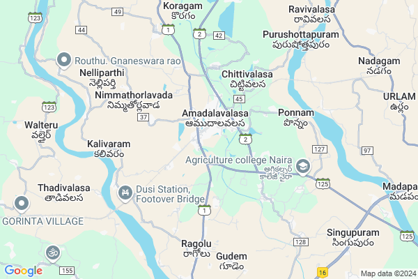 Amadalavalasa Town , Amadalavalasa Mandal , Srikakulam District