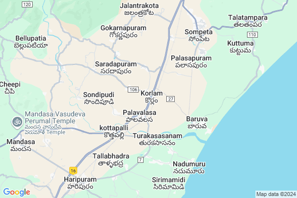 Korlam Village , Sompeta Mandal , Srikakulam District