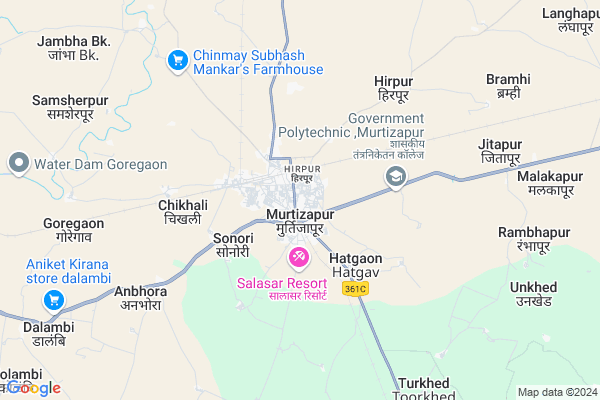 Murtijapur Town , Murtijapur Taluka , Akola District