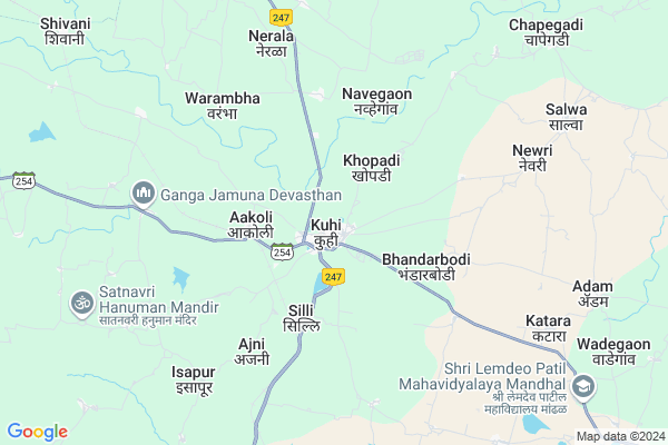 Kuhi Town , Kuhi Taluka , Nagpur District
