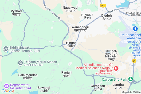 Hingna Town , Hingna Taluka , Nagpur District