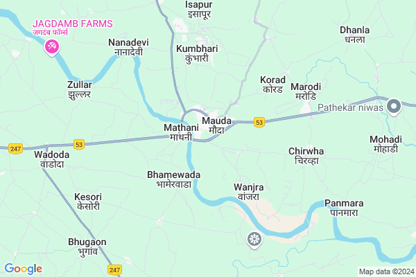 Mouda Town , Mouda Taluka , Nagpur District