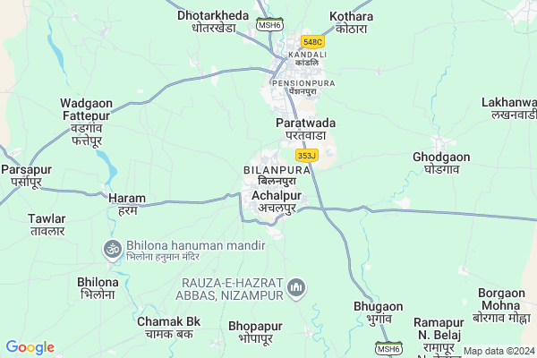 Achalpur Town , Achalpur Taluka , Amravati District