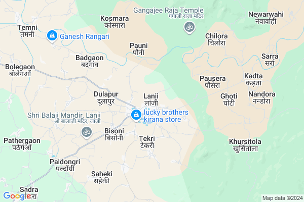 Lanji Town , Lanji Tehsil , Balaghat District