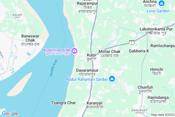 Kulpi Town , Kulpi Block , 24 Paraganas South District