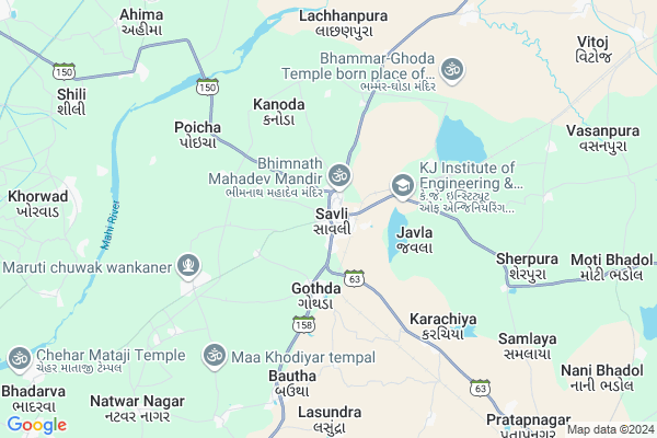 Savli Town , Savli Taluka , Vadodara District