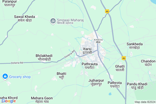 Itarsi Town , Itarsi Tehsil , Hoshangabad District